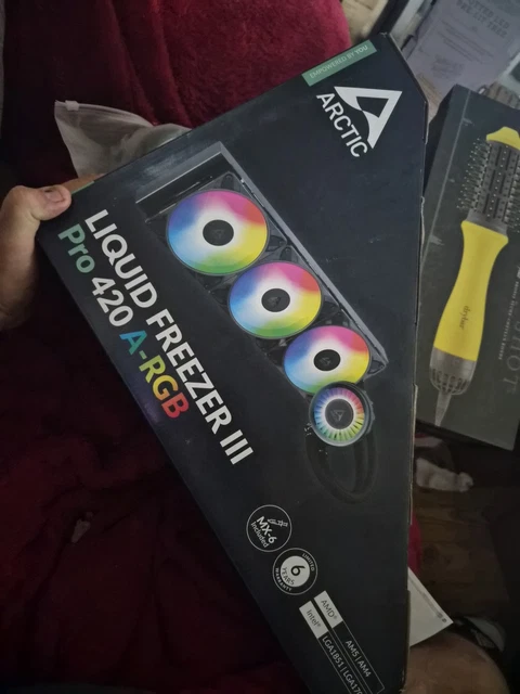 ARCTIC LIQUID FREEZER III Pro 420 A-RGB black PC Water Cooler AIO ...
