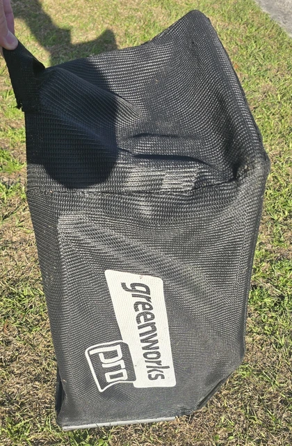 GREENWORKS PRO LAWN Mower OEM Grass Leaf Bag Catcher $56.79 - PicClick CA
