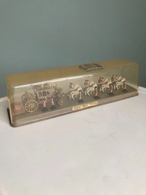 VINTAGE 1977 QUEEN Elizabeth Silver Jubilee Royal State Coach Model by ...
