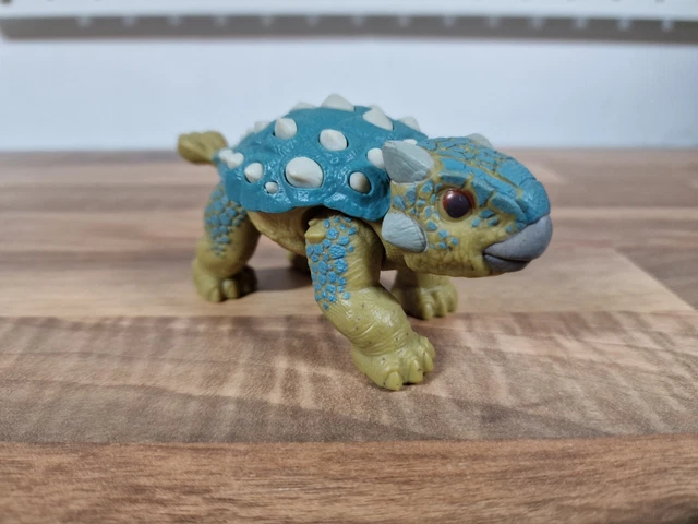 JURASSIC WORLD CAMP Cretaceous Ankylosaurus Baby Bumpy Action Figure ...