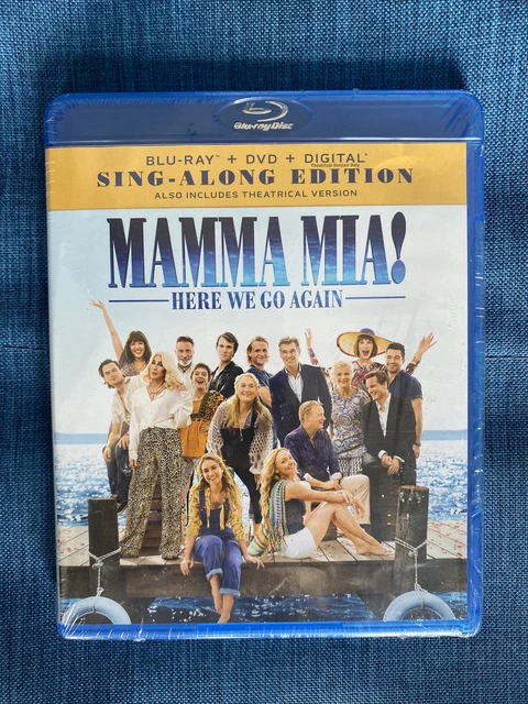 MAMMA MIA ! Here We Go Again (Blu-ray + DVD) Sing Along Edition COMME NEUF ! EUR 4,06 - PicClick FR