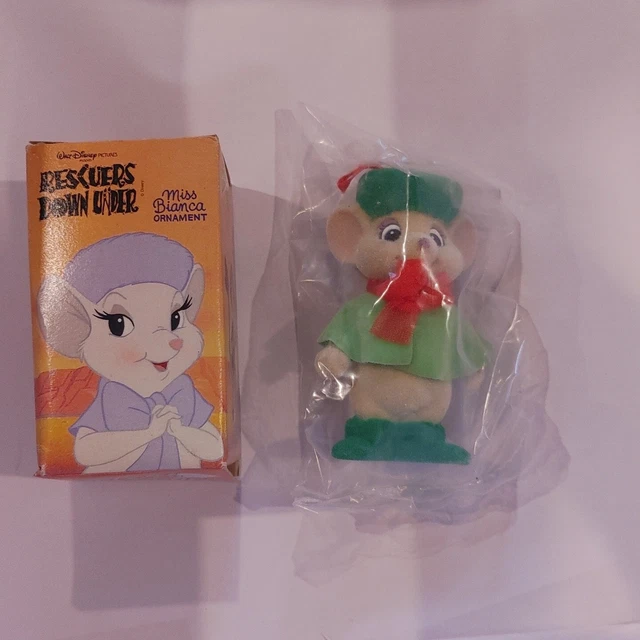 1990 DISNEY MCDONALD’S Rescuers Down Under MISS BIANCA and BERNARD ...