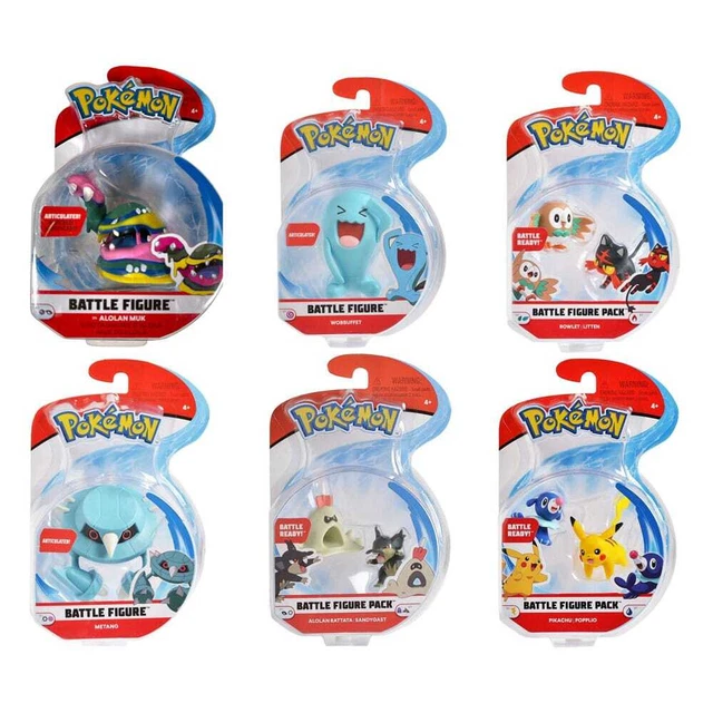 POKÉMON BATTLE FIGURA Pack Mini Figures Assortment 5 Cm Jazwares EUR 72 ...