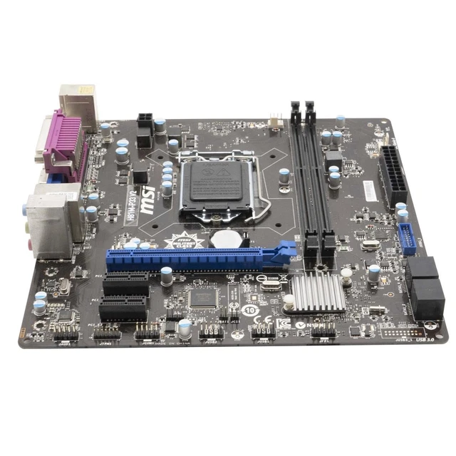 MOTHERBOARD MATX MICRO Atx Msi H81M-P33 V2 Lga 1150 Lga1150 Fourth Gen Lpt £124.72 - PicClick UK