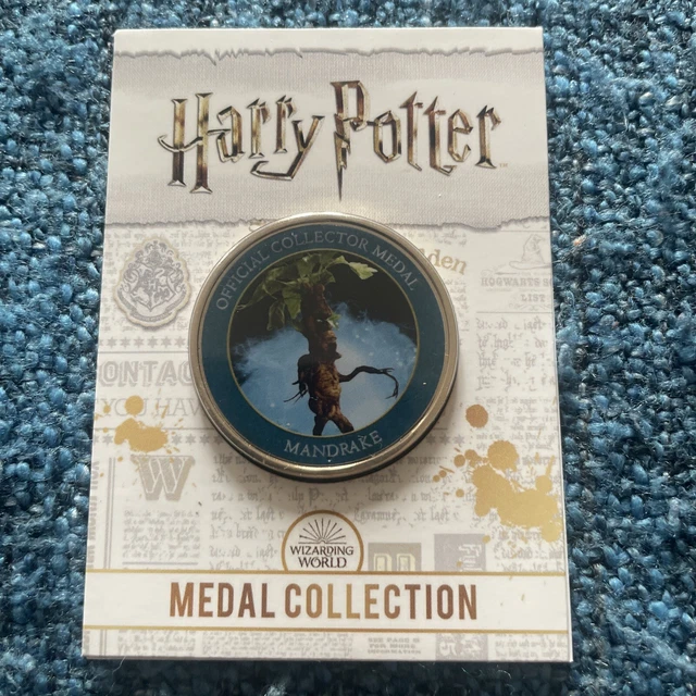 HARRY POTTER WORLD Wizarding Coin Medal Collection MANDRAKE £8.00 ...