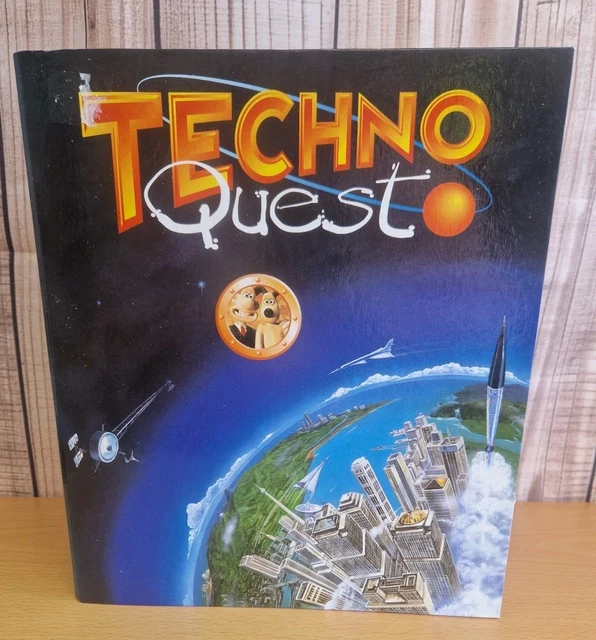 WALLACE & GROMIT TECHNO QUEST BINDER FOLDER WITH MAGAZINES Collectable ...