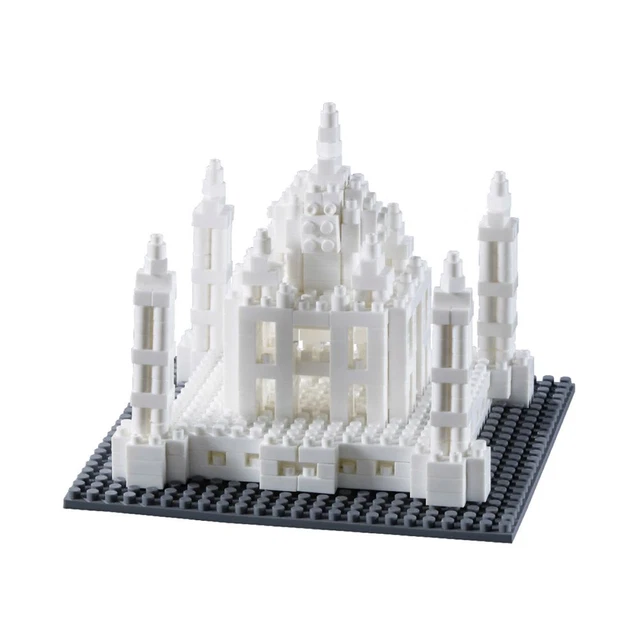 BRIXIES 200.052 - Taj Mahal, 3D Puzzle, Mini Blocs de Construction 475 Pièces EUR 21,22 ...