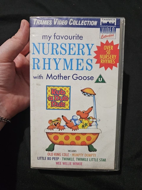 MY FAVOURITE Nursery Rhymes with Mother Goose PAL VHS Video Tape £8.99 ...