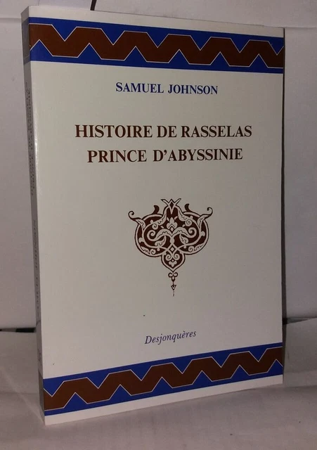 HISTOIRE DE RASSELAS prince d'Abyssine | Très bon état EUR 11,49 ...
