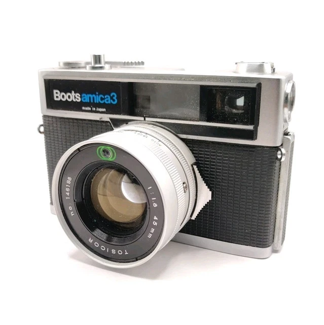 VINTAGE BOOTS AMICA 3 35mm Film Camera Tosicor 45mm Lens £24.99 ...