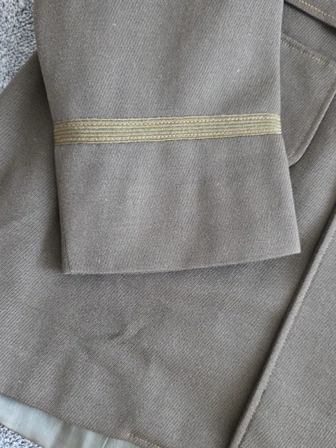 WW2 AAF CHOCOLATE Brown Warrant Officer Pilot's 4 Pocket Tunic Jacket £ ...