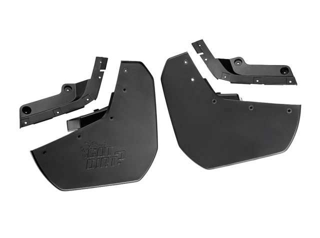 2023-2025 CHEVROLET COLORADO Front Splash Guards Molded in Black GM OEM ...