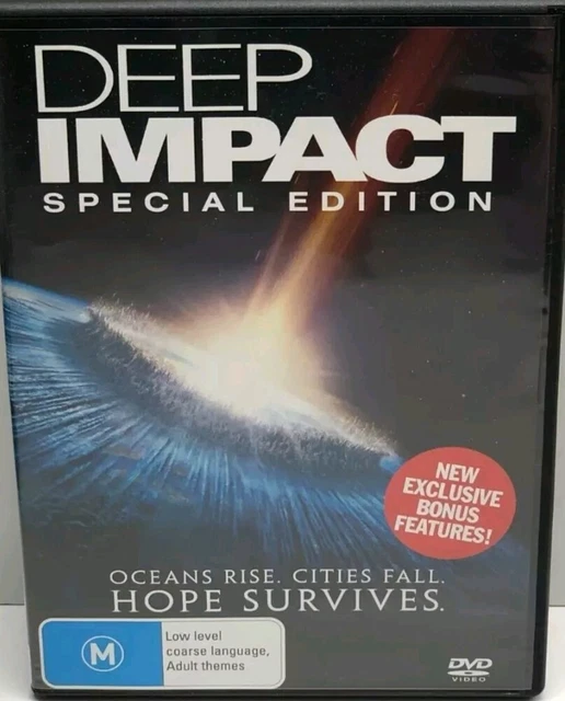 DEEP IMPACT - DVD R4 - Morgan Freeman ,Tea Leoni, Elijah Wood Free Post ...