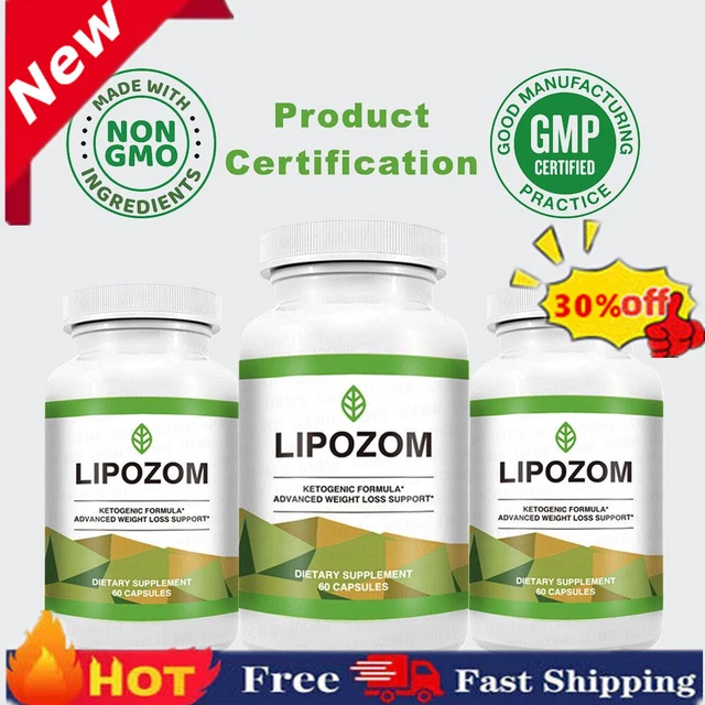 LIPOZEM CAPSULES, MAXIMUM Strength, Lipozem Pills for Men and Women-3 ...