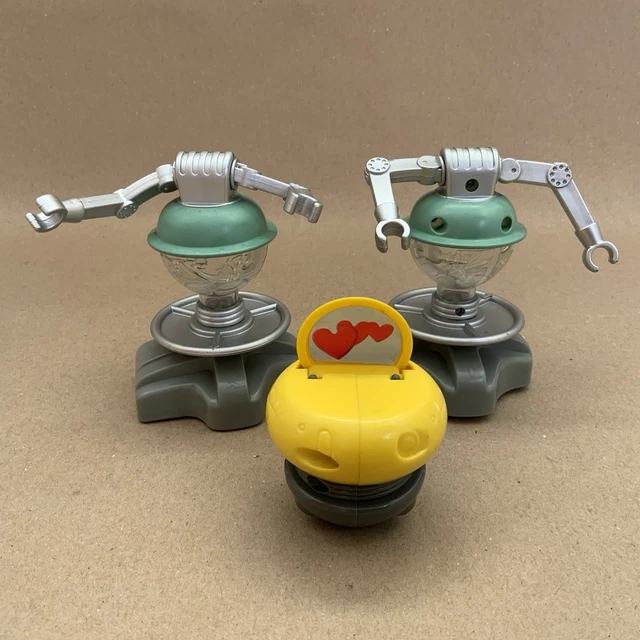 ROBOT WEBER WEEBO From Flubber X 3 McDonalds Happy Meal Toy Vintage ...