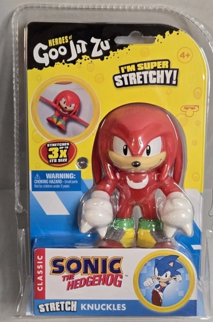HEROES OF GOO Jit Zu Sonic the Hedgehog Knuckles Action Figure Classic ...