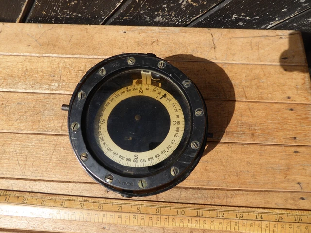 GENUINE WW2 U-BOAT Compass marked bxx -Askania-Werke A.G., Berlin ...
