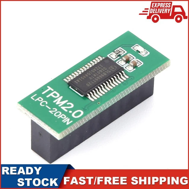 TPM 2.0 TRUSTED Platform Module LPC-20PIN Motherboard Card Module Windows 11 £12.47 - PicClick UK