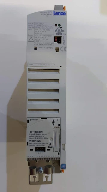 LENZE E82EV152K4C 8200-SERIE VECTOR FREQUENZUMRICHTER INVERTER EUR 200 ...