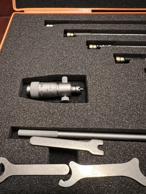 MITUTOYO IMS-12& (141-133) Tubular Inside Micrometer Set In Excellent Condtion. $425.00 ...