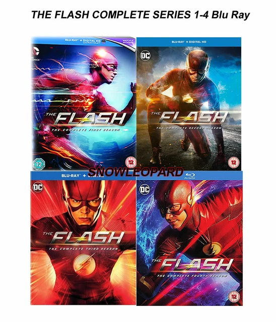 THE FLASH COMPLETE SERIES 1-4 Blu Ray ALL SEASON 1 2 3 4 Brand New ...