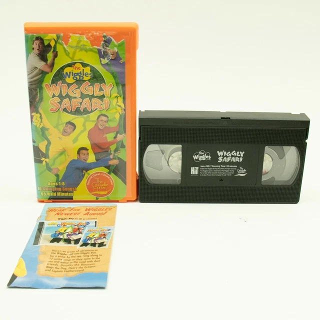 THE WIGGLES WIGGLE Safari Steve Irwin VHS $9.29 - PicClick AU