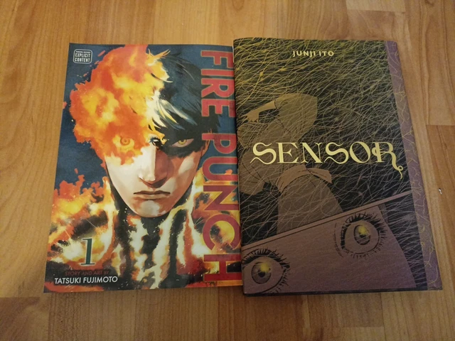 SENSOR JUNJI ITO & Fire Punch Vol.1 by Tatsuki Fujimoto Manga Horror ...