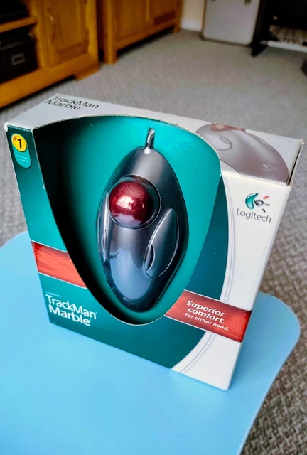 LOGITECH TRACKBALL MARBLE, Wired trackball mouse, Never opened , Brand ...