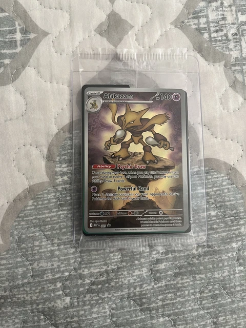 POKÉMON TCG: MEGA Evolution Alakazam MEP - 009 ETB Black Star Promo ...