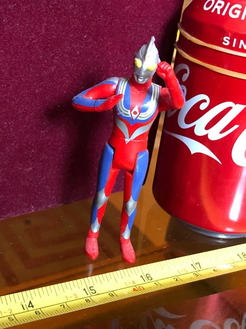 ACTION FIGURE ULTRAMAN ULTRA MAN Rare Official Silver Blue Red Action ...