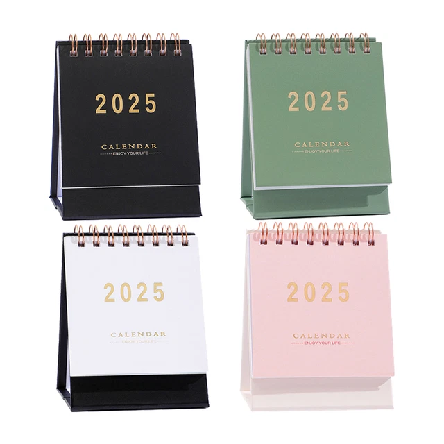 SMALL CALENDAR FOR Desk 2025 Standing Desk Calendar Work Calendar ...