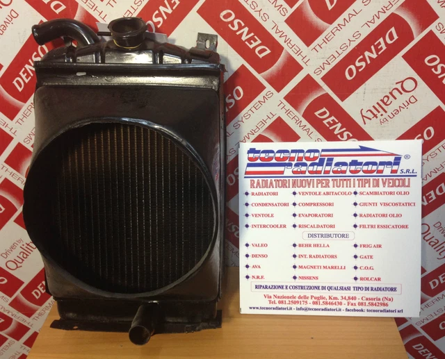 RADIATORE FIAT 600 D - 750 auto d'epoca (sostituzione massa radiante in ...