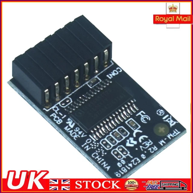 FOR ASUS TPM-M R2.0 TPM Module 15x25mm Computer TPM-M R2.0 for Asus ...