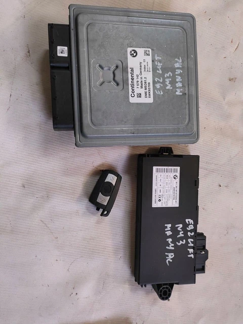BMW E90 N43 computer engnine conroler cas key S30033131208 (READ ...