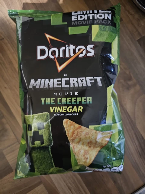 DORITOS CREEPER VINEGAR Limited Edition Minecraft Movie Pack 180g New ...