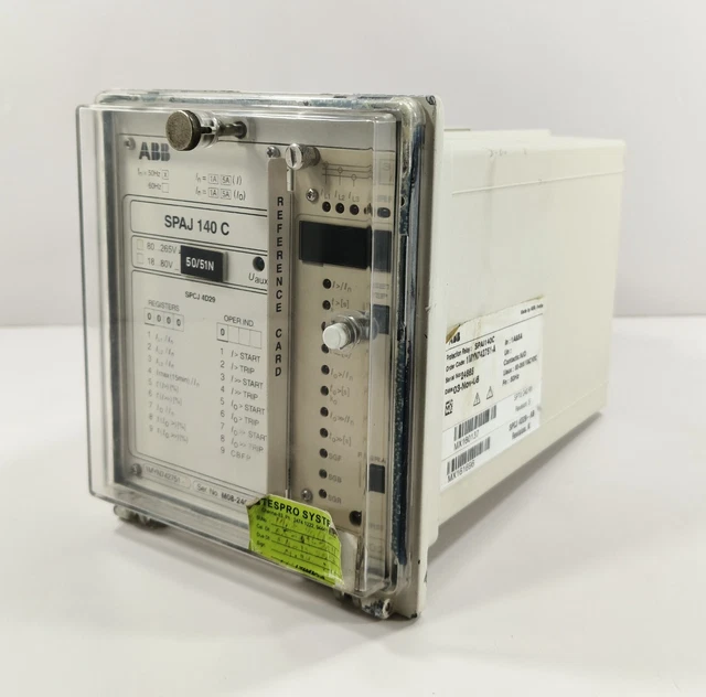 ABB SPAJ 140 C Over-Current And Earth-Fault Relay 1Myn742751-A £391.60 ...