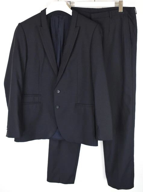 HUGO BOSS RED Label Aves/Heise Suit Men's US 38R / US 40R Silk Wool ...