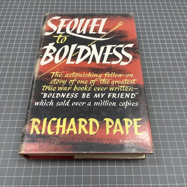 ORIGINAL VINTAGE HARD Cover Book Novel War Sequel To Boldness Richard ...