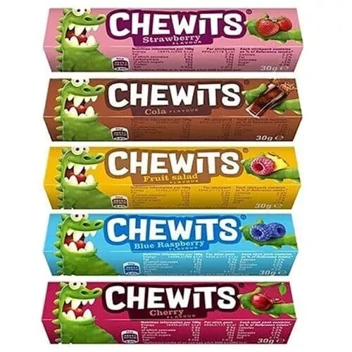 CHEWITS SWEETS BUNDLE-ASSORTED Flavours-Fruit Flavour Sweets ...