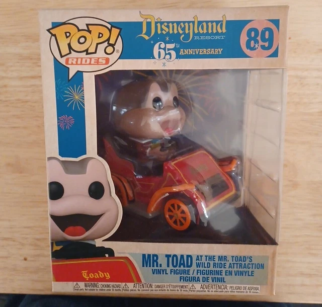 MR TOAD’S WILD RIDE DISNEYLAND 65th ANNIVERSARY Funko Pop Vinyl Figure ...