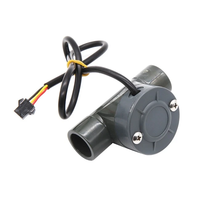 FLOW SENSOR DN15 Water Flow Hall Sensor Switches 5-100L/min Flow Meter ...