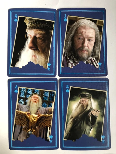 HARRY POTTER MAGIC Wizard School Hogwarts Owl Dumbledore Swap Playing ...