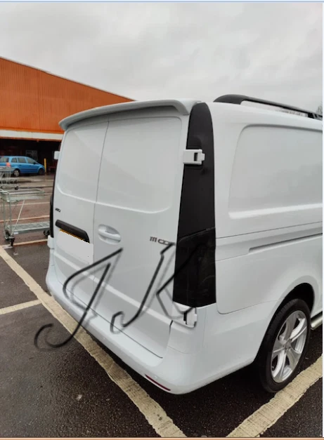 ROOF SPOILER WING for Mercedes Vito MK2 W639 (2003 - 2014) Barn Doors £ ...