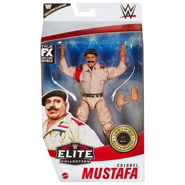 WWE ELITE SERIES 86 Colonel Mustafa Exclusive Wrestling Action Figure ...