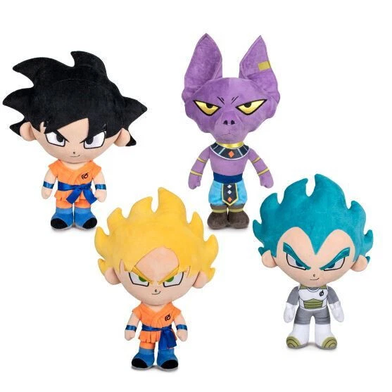 GOKU BEERUS VEGETA Dragon Ball Plush H 22 Cm £8.56 - PicClick UK