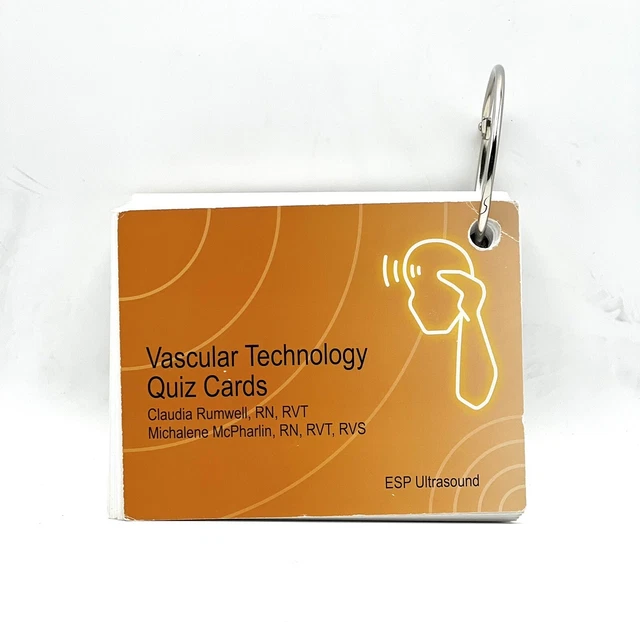 ESP ULTRASOUND VASCULAR Technology 200 Quiz/Flash Cards ARDMS RVT ...