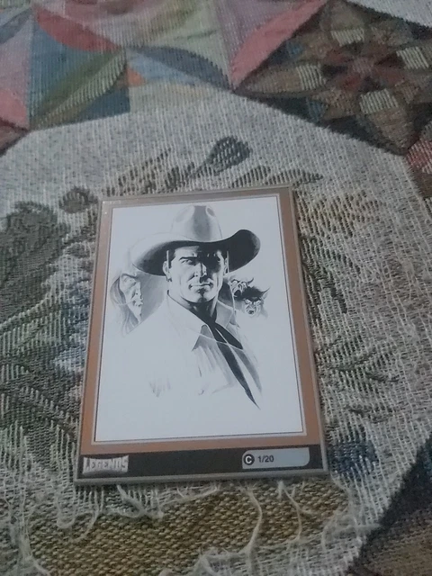 BONELLI EDITORE CARD Legend Serie C Rare Art N. 1 Tex Di Claudio Villa ...