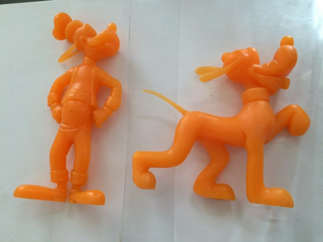 VINTAGE 1971 LOUIS Marx Walt Disney Goofy Figure Green 6" Tall Toy ...