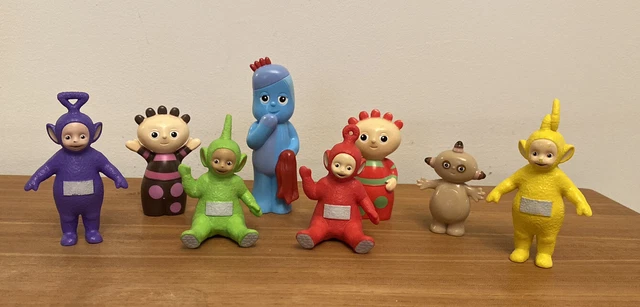 TELETUBBIES FIGURE BUNDLE. Iggle Piggle, Makka Pakka & Tombliboos. Cake ...
