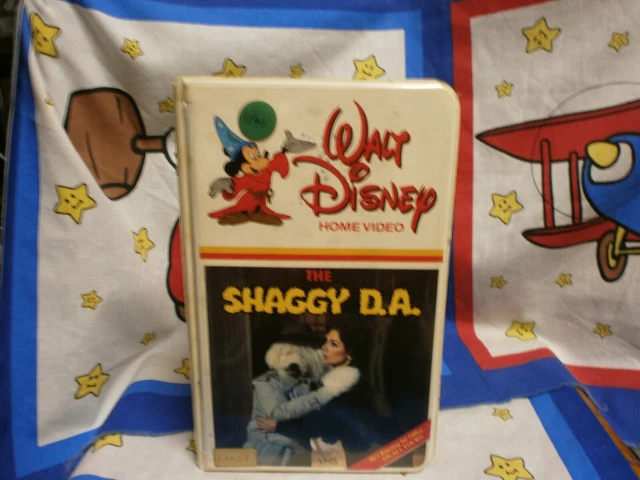 VINTAGE *RARE* WALT Disney Shaggy D.a. Movie Vhs - 1976 - Clamshell ...